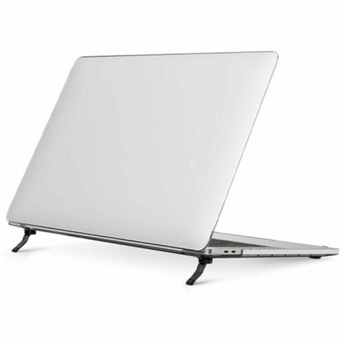 Чехол для ноутбука с подставкой WiWU iShield Stand Case для MacBook Air 13.6 (2022) - Прозрачный матовый