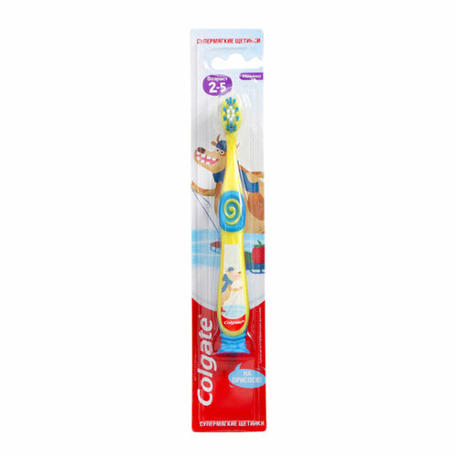Зубная щётка Colgate для детей, супермягкая (комплект из 6 шт)