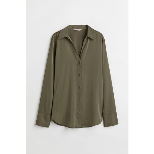 Блуза H&M, размер XS, зеленый