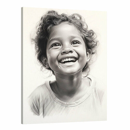 Интерьерная картина 50х70 "Эльфийская улыбка"
