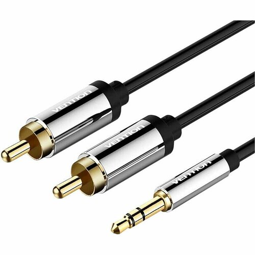 Кабель Vention 2RCA(m)/mini jack 3.5 mm(m) - 3 м (P550AC300-S)