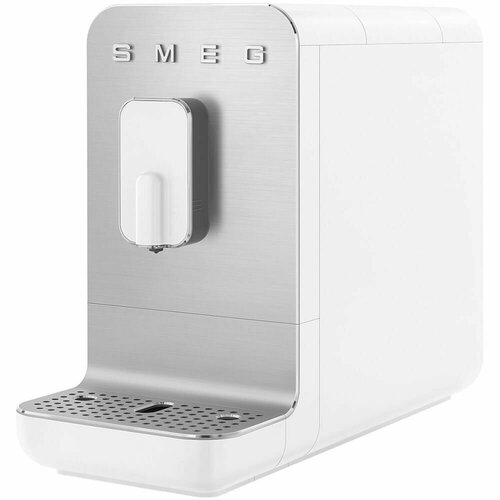 Кофемашина Smeg BCC11WHMEU, автоматическая, зерновой, 19 бар, 8 программ, 1.4 л, белая