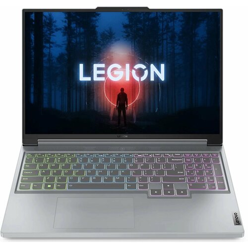 Ноутбук Lenovo Legion Slim 5 16APH8 Ryzen 7 7840HS 16Gb SSD1Tb NVIDIA GeForce RTX4070 8Gb 16" IPS WQXGA (2560x1600) noOS grey WiFi BT Cam (82Y9000BRK)