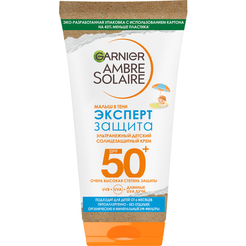 Крем солнцезащитный Garnier Ambre Solaire SPF 50+, 50мл