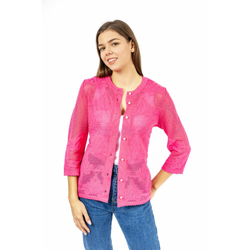 Пуловер Anri, размер 52, розовый