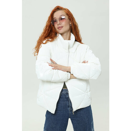 Куртка Натали, размер 48, белый
