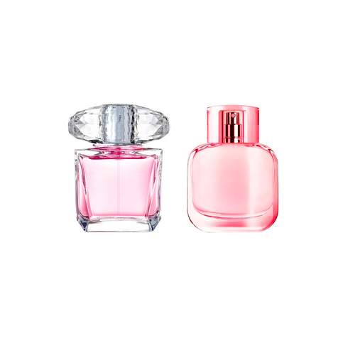 Подарочный набор для нее по мотивам Versace Bright Crystal, Lacoste L.12.12 Pour Elle Sparkling 2 по 5 мл