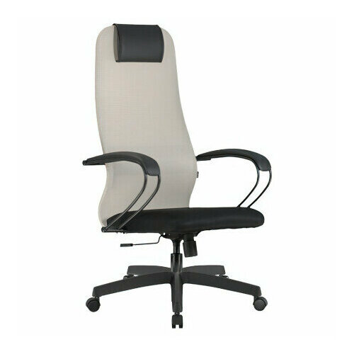 Компьютерное кресло Brabix Premium Ultimate EX-800 пластик черный/бежевый (532916)