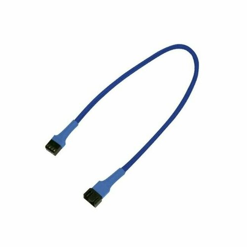 Аксессуар Удлинитель Nanoxia 4-pin PWM 30cm Blue NXPWV30B