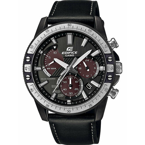 Наручные часы CASIO Edifice, серебряный, черный