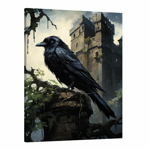 Интерьерная картина 50х70 "Воронья стража"