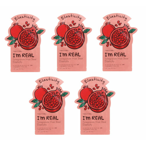 TonyMoly Тканевая маска с экстрактом граната I'm Real Pomegranate Mask Sheet, 21 мл