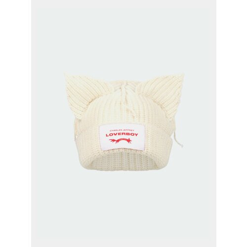Шапка бини Charles Jeffrey Loverboy, размер Onesize, бежевый