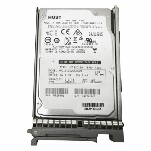 Жесткий Диск Cisco 58-0160-01 1,2Tb SAS 2,5" HDD