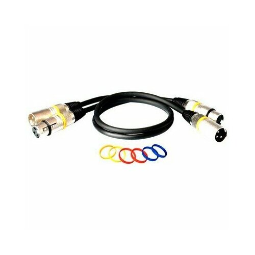 Кабель аудио 1xXLR - 1xXLR Rockcable RCL30380 D6 20.0m