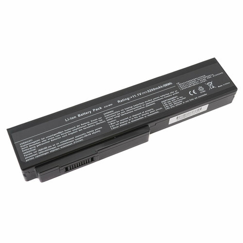 Аккумулятор для ноутбука Asus A32-H36 A32-M50 A32-N61 A32-X64 A33-M50 11,1V 48Wh код mb003008