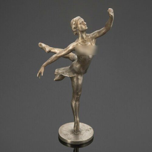 Скульптура «Балерина», скульптор В. Сычёв, силумин