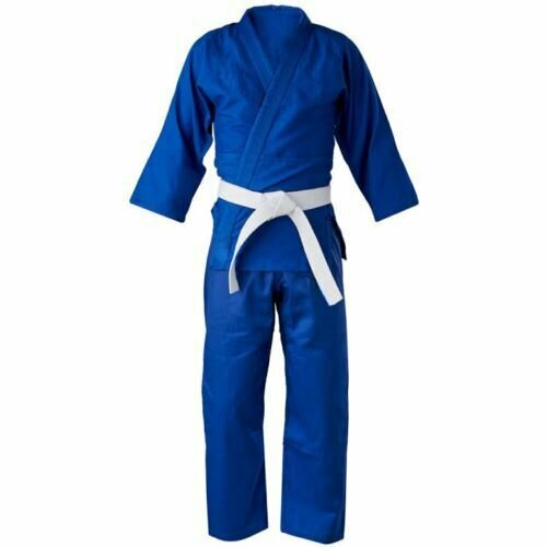 Куртка-кимоно  для карате НУЖНЫЙ спорт, размер 165, синий