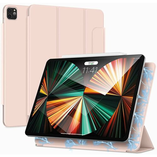 Чехол Smart Folio подставка для планшета Айпад, Apple Ipad Pro 12.9 Inch 3rd ,4th, 5th, 6th Gen 2018-2023 Ультратонкий, магнитное крепление, держатель стилуса