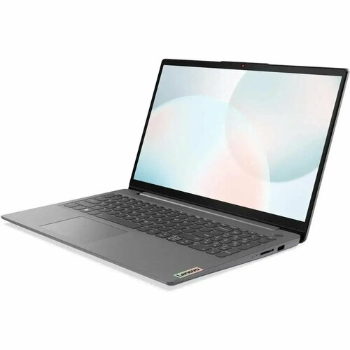 Ноутбук Lenovo IdeaPad 3 15IAU7, 15.6" (1920x1080) IPS/Intel Core i3-1215U/8ГБ DDR4/256ГБ SSD/UHD Graphics/Без ОС, серый (82RK00PGRK)