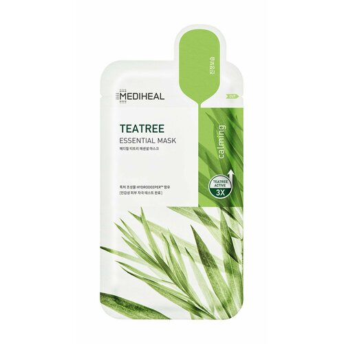 Успокаивающая тканевая маска для лица с экстрактом чайного дерева / Mediheal Teatree Essential Mask