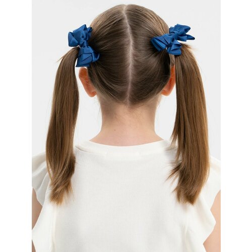 Бантики для девочек для волос, Цвет Темно-синий