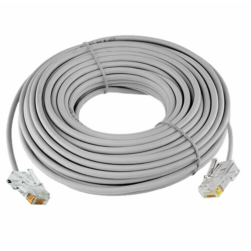 Сетевой кабель патч-корд витая пара UTP4 cat.5e CCA 70 метров UTP-CCA70P