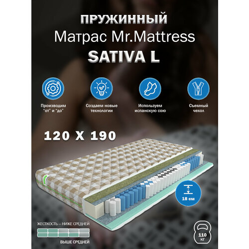 Матрас Mr. Mattress Sativa L 120x190