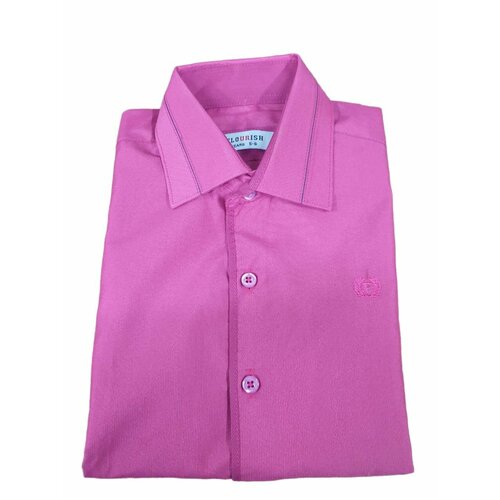 Школьная рубашка Flourish, размер 15/16, розовый