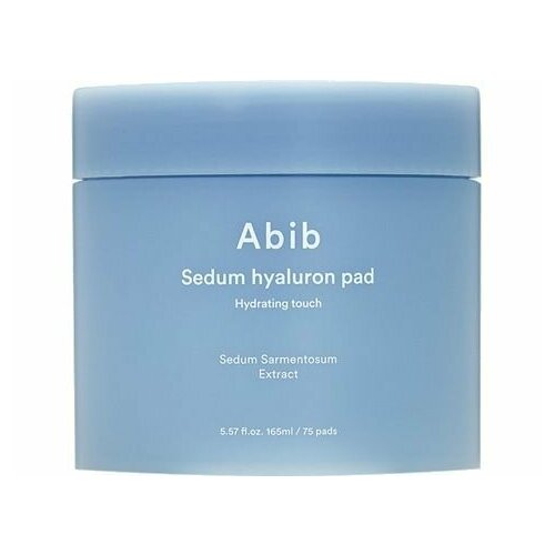 Диски для лица с гиалуроновой кислотой и седумом ABIB Sedum hyaluron pad Hydrating touch