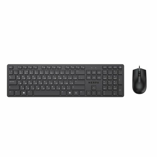 Комплект клавиатура+мышь NERPA NRP-MK150-W-BLK
