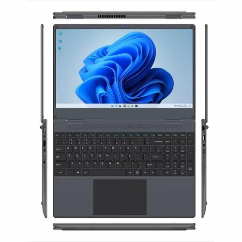 Ноутбук 15.6" IPS FHD HIPER WORKBOOK black (Core i3 1000NG4/16Gb/512Gb SSD/VGA int/W11Pro (U26-15FII3100R16S5WPG)