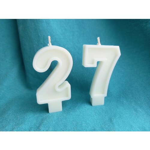 Свеча на торт "Цифра 2"