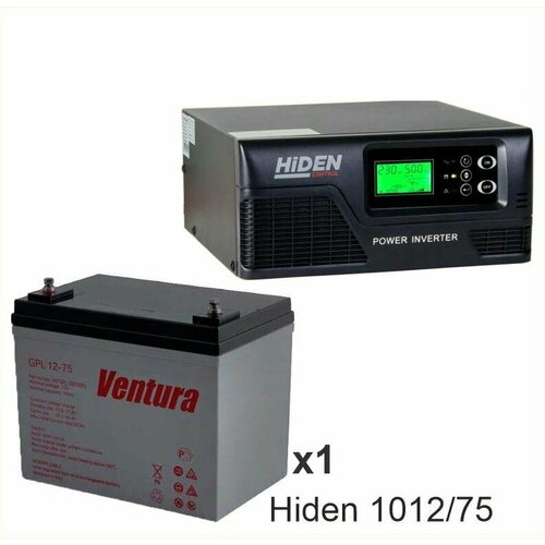 ИБП Hiden Control HPS20-1012 + Ventura GPL 12-75