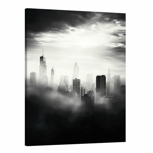 Интерьерная картина 50х70 "Словно в облаках"