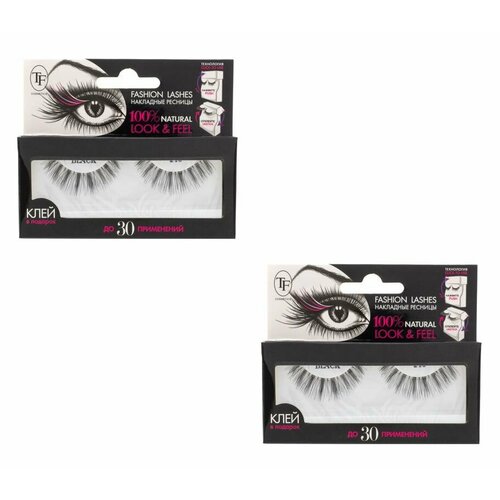 TF Cosmetics Ресницы накладные Fashion Lashes, 140, 2 шт