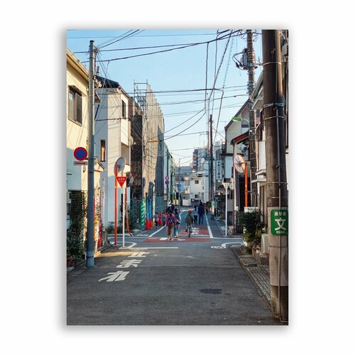 Постер, плакат на бумаге / Япония / Размер 30 x 40 см