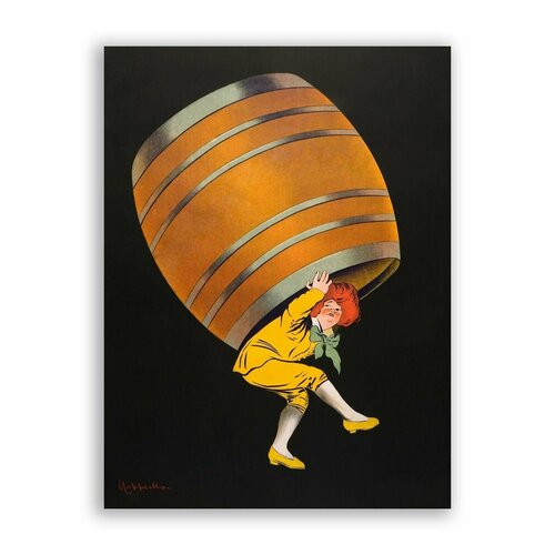 Картина на холсте, репродукция / Леонетто Каппьелло - Cognac Pellisson / Размер 40 x 53 см