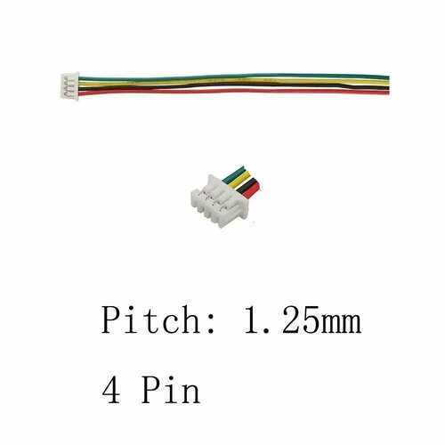 Адаптер переходник Mini Micro JST 1.25 PH4 4-Pin TTL 4Pin кабель GND 28 разъемы JST-XH PH 1,25 штекер провод