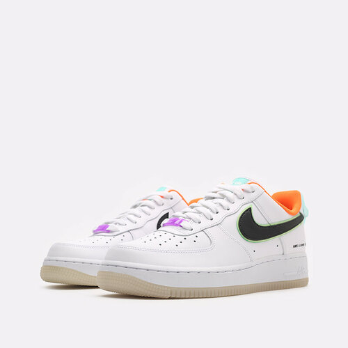 Кроссовки NIKE Air Force 1 '07 Low, размер 9US, белый