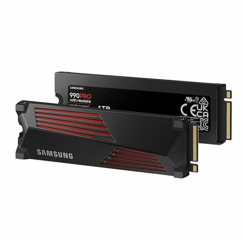 Накопитель SSD Samsung M.2 990 PRO 4TB с радиатором (MZ-V9P4T0CW)