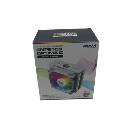 Устройство охлаждения (кулер) ZALMAN CNPS10X Optima II RGB White 130W (Intel/AMD)