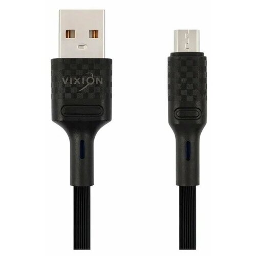 Кабель USB VIXION (K27) microUSB (1м) (черный)