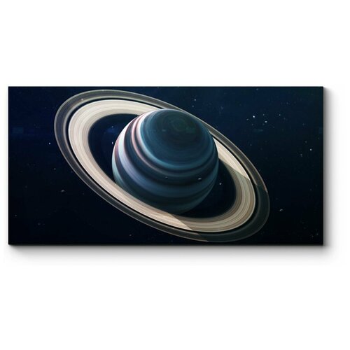 Модульная картина Красота Сатурна 200x100