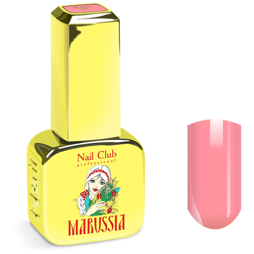 Nail Club professional Эмалевый гель-лак коллекция Marussia, оттенок M5 Buzina, 13 мл.