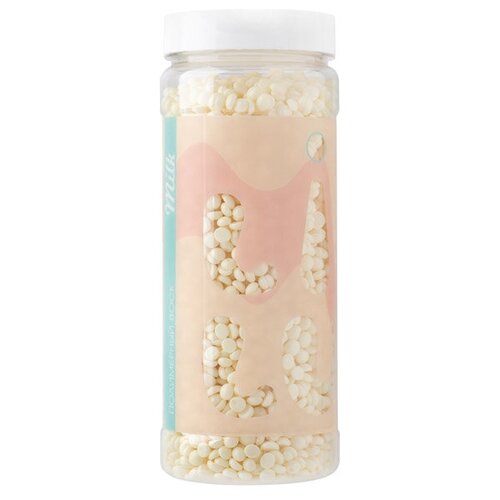 Воск полимерный в гранулах LILU в банке Milk 01-1102-06 плотный, 300 гр