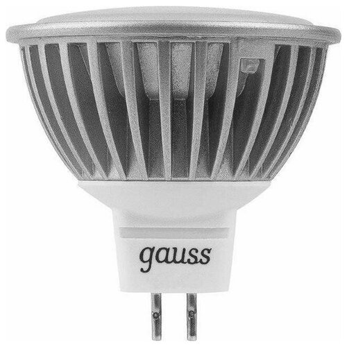 Светодиодная лампа Gauss EB201505205 12V 5W эквивалент 50W 4100K 420Лм GU5.3 для спотов MR16