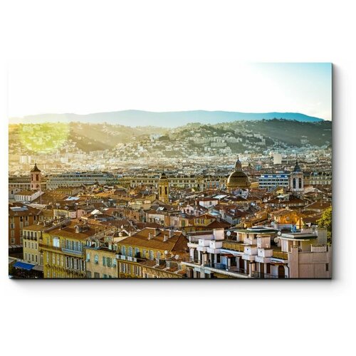 Модульная картина Панорама, Ницца, Франция80x53
