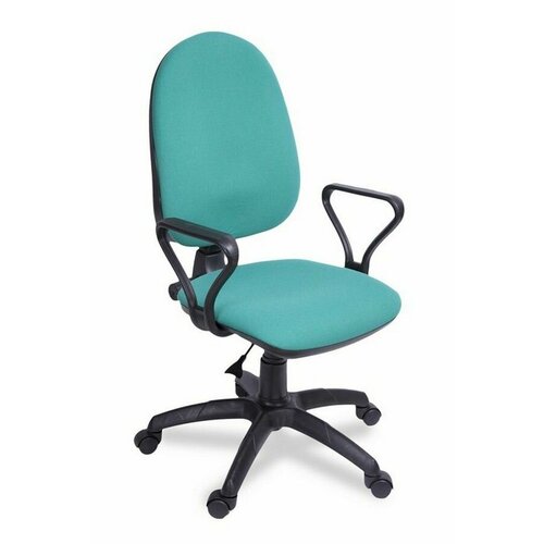 Компьютерное офисное кресло Мирэй Групп мартин самба комфорт, Ткань, Сине-зеленое