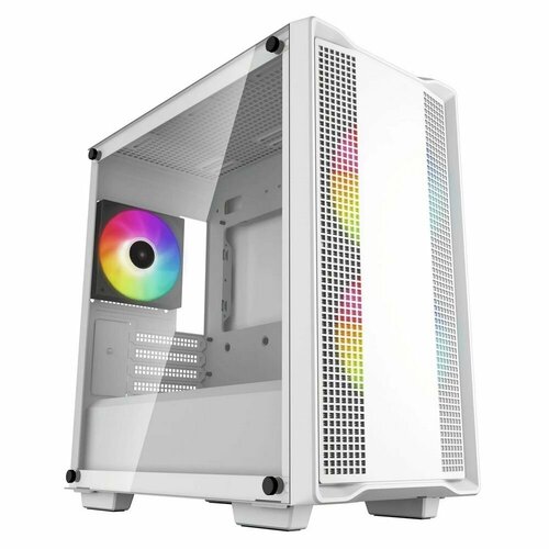 Корпус MiniTower Deepcool CC360 WH ARGB white (mATX, без БП, ARGB, USB3.0 Type-A+USB2.0 Type-A) (R-CC560-WHGAA4-G-2)